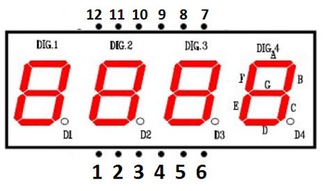 Arduino Afficheur Segments Digits Code Jafpolitics