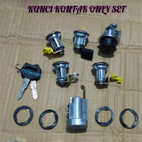 Promo Kunci Kontak Only Set Kunci Pintu Kunci Bagasi Laci Corolla Dx