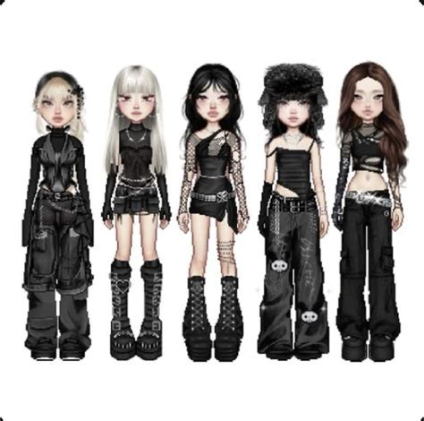 Dti Grunge Theme Outfits No Vip Grunge Outfits Grunge Looks Outfit