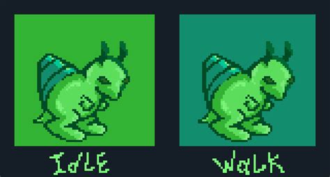 A Goopy Enemy For My Paper Like Game Raseprite