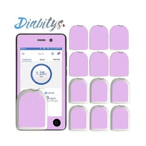 Lilac Omnipod Insulin Pump Sticker Omnipod Pdm Sticker Omnipod Dash Pdm Sticker Diabetic