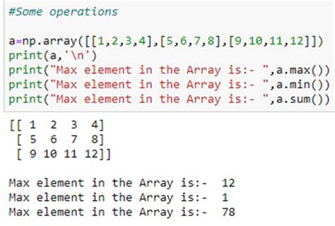 Basics Of Numpy What Is Numpy By Sunil Sharanappa Jan 2022 Medium