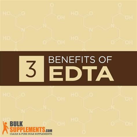 What Is Edta Disodium Benefits Side Effects And Dosage