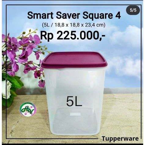 Jual Smart Saver Square 5l Shopee Indonesia