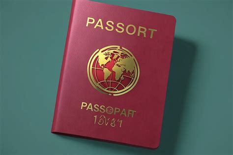 3d Global Passport Premium Ai Generated Image