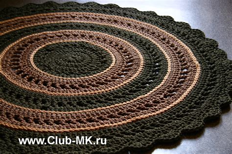 Круглый коврик из полиэфирного шнура "Классика" | Классическ… | Flickr