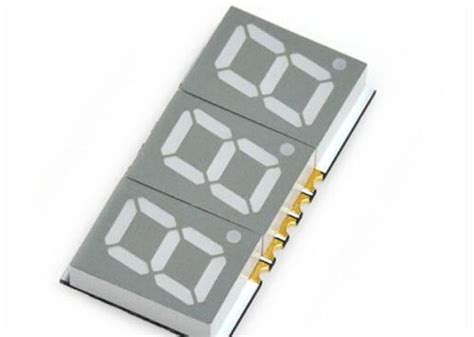 Ultra Thin 0 56 3 Digits Smd 7 Segment White Led 7 Segment Display