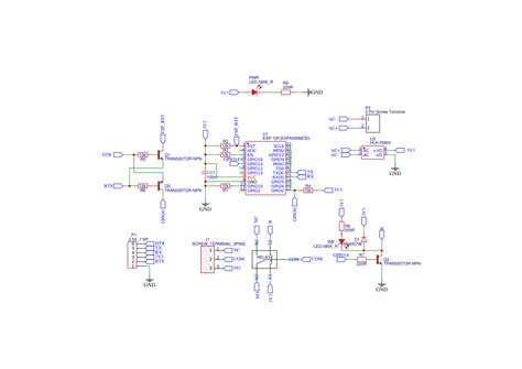 ESP With Relays Resources EasyEDA