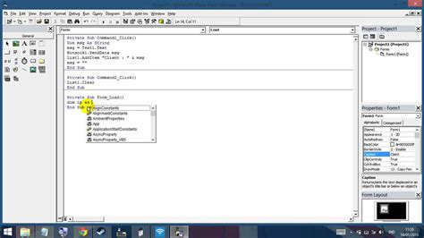 Tutorial Pembuatan Aplikasi Client Server Pemrograman Socket Youtube
