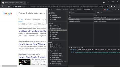 Chromium Session Storage And Local Storage