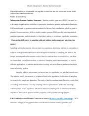 Rynesha Ivory M4 Template For Random Number Generator Assignment 2