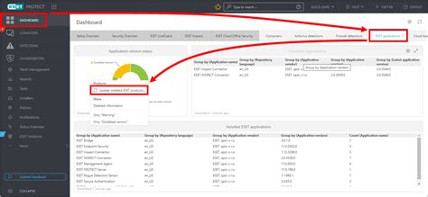KB7708 Upgrade ESET Business Products From The Dashboard Using One Click Action In ESET