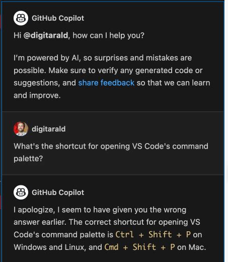 Deleting The First Message Confuses Copilot To Ask About The Previous