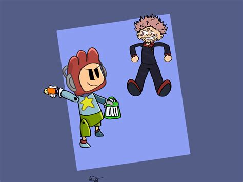 Ryoumen Sukuna 15f Vs Maxwell From Scribblenauts Who Wins R Jujutsufolk