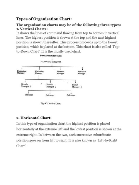 Organization Chart Types Explained Pdf Politics