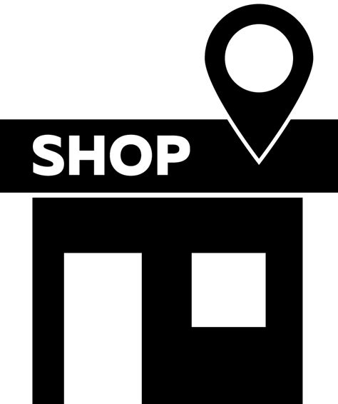 General Store Vector Icon Free Download Svg And Png