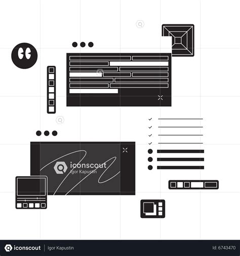 Create Wireframe Design Animated Illustration Download In Json Lottie