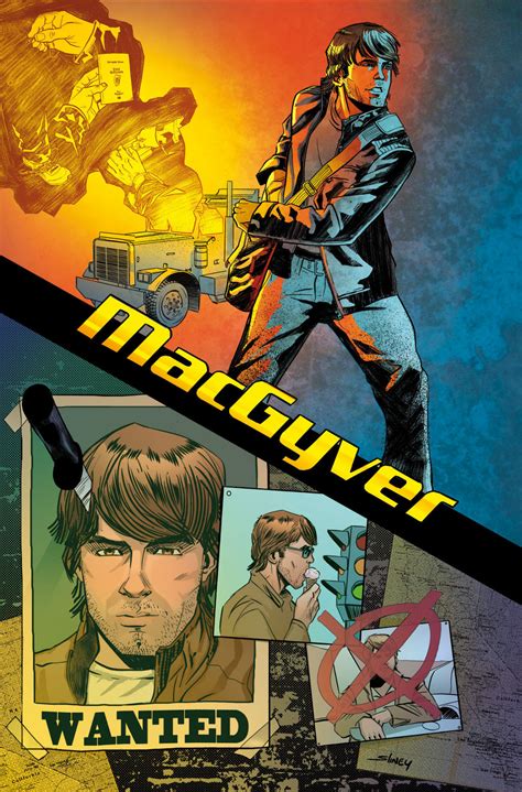 Macgyver Vuelve En Forma De Cómic Preview De Fugitives Gauntlet