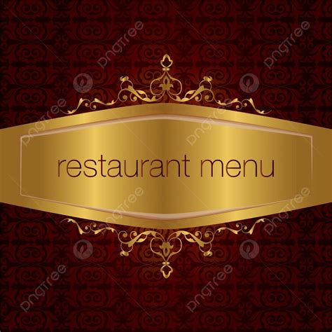 Restaurant Menu Floral Backgrounds Beauty Vector Floral Backgrounds