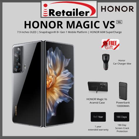 Honor Magic Vs 5G 100 Original Warranty Honor Malaysia Shopee Malaysia