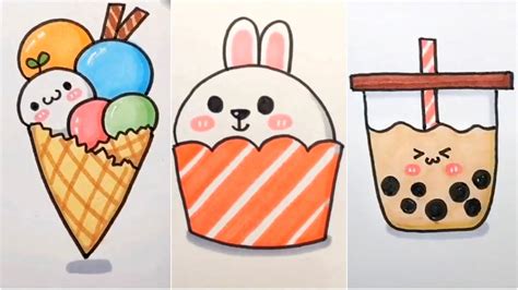 Vẽ Tranh Cute Dễ Thương Đơn Giản Đẹp MÊ MẨn KhÔng ThÔi