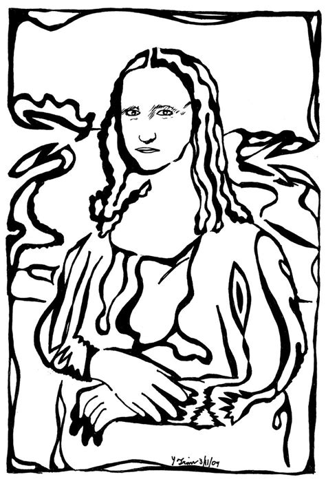 Coloriage Mystre Disney Adulte Mona Lisa La Joconde J Vrogue Co
