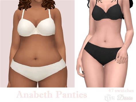 Dissia S Anabeth Panties Sims 4 Teen Sims 4 Dresses Sims 4 Mods