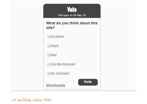 Free PHP Scripts For Creating Polls