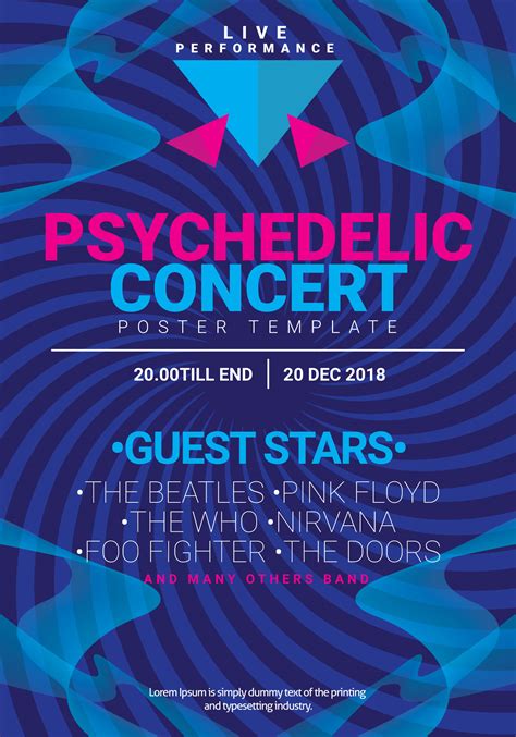 Concert Poster Templates