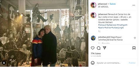 Renaud fou amoureux à 70 ans qui est sa nouvelle compagne Cerise 27