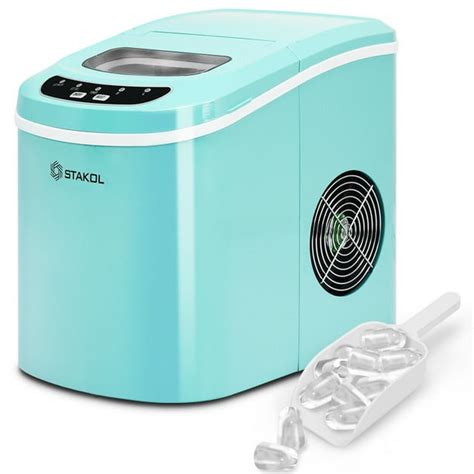 Stakol Portable Compact Electric Ice Maker Machine Mini Cube 26lbday
