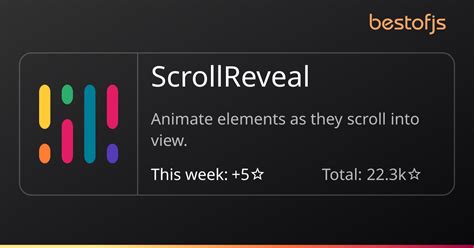 Best Of Js • Scrollreveal