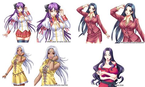 Carina Ranvijay Awaji Reiko Tokiwa Shizue And Ikara Ryouko Gakuen