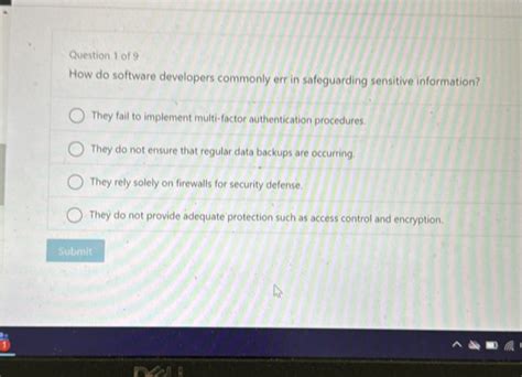 Question 1 Of 9 How Do Software Developers StudyX