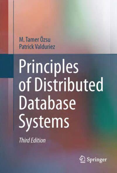 Principles Of Distributed Database Systems Tamer Zsu