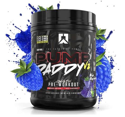 Jual Ryse Pump Daddy Non Stim Pre Workout V2 Blue Raspberry 772g Di Seller Owl Store