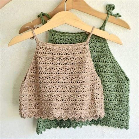 Easy Crochet Summer Scallop Tank Top Free Pattern Video Tutorial Artofit