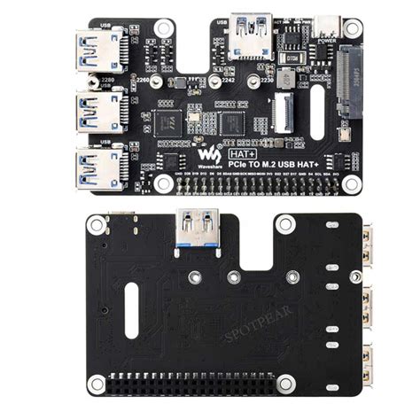 Raspberry Pi PCIe To USB Gen HUB And M NVMe SSD PI Expansion Board HAT