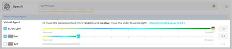 How Temperature Setting Impacts Chatbot Responses