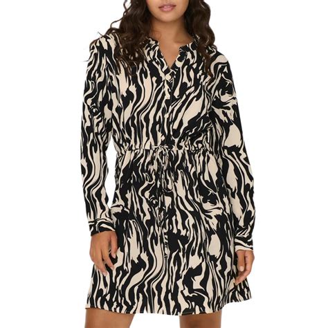 Robe Noireecru à Motifs Femme Jdy Piper Espace Des Marques