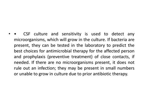 PPT Cerebrospinal Fluid CSF Analysis PowerPoint Presentation Free Download ID