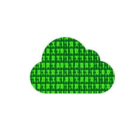 Vector Big Data Illustration Technology Elements Isolated Data