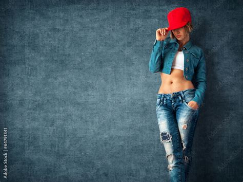 Sexy Young Woman Foto De Stock Adobe Stock