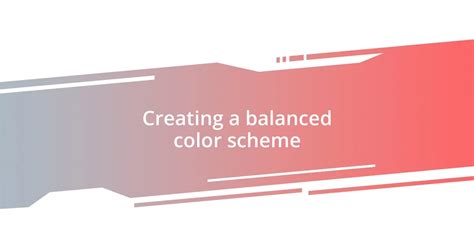 My Approach To Choosing A Color Palette Uk