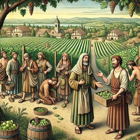 The Parable Of The Workers In The Vineyard Truly I Say To You