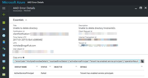 How To Delete An Azure Active Directory Add Tenant Nicks Blog