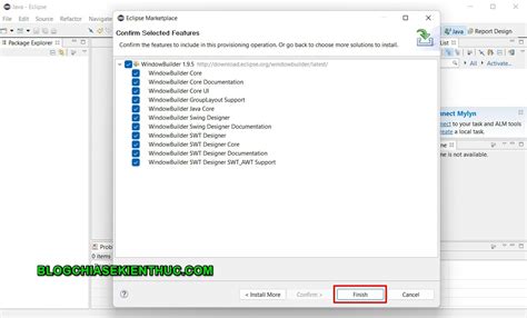 Cài đặt plugin WindowBuilder để lập trình Java Swing trên Eclipse