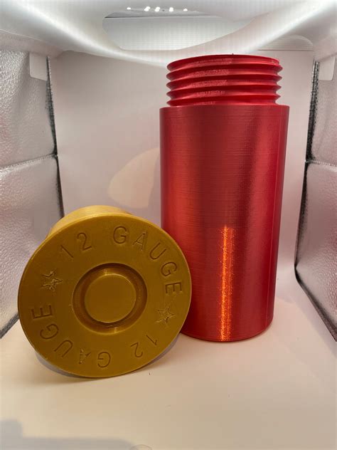 Shotgun Shell 3d Printed Container Etsy