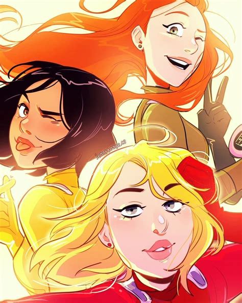 Fanart Spy Girl Suggestion Box Cartoon Outfits Totally Spies Puff Girl Powerpuff Super