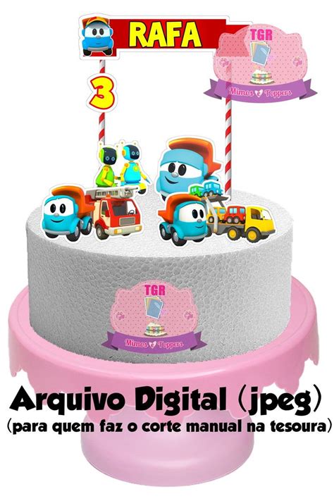 Topo De Bolo Caminhão Para Imprimir Bolo Motocross Birthday Cake